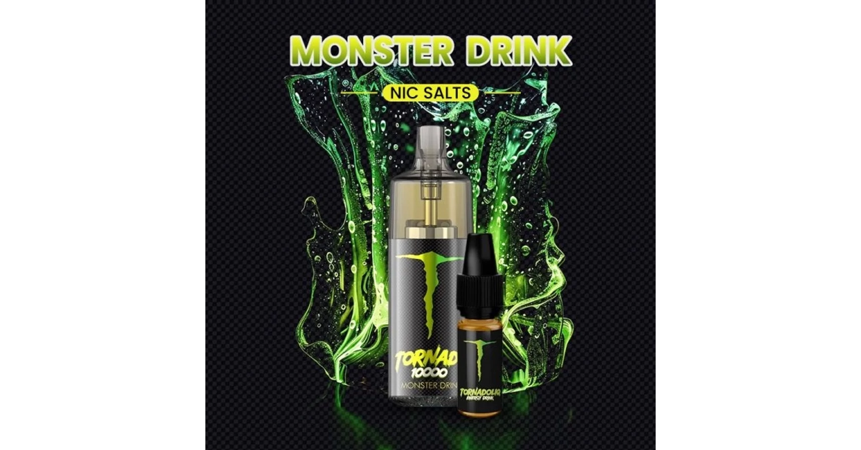 Tornado 10000 TPD Europe Monster Drink 10/20mg